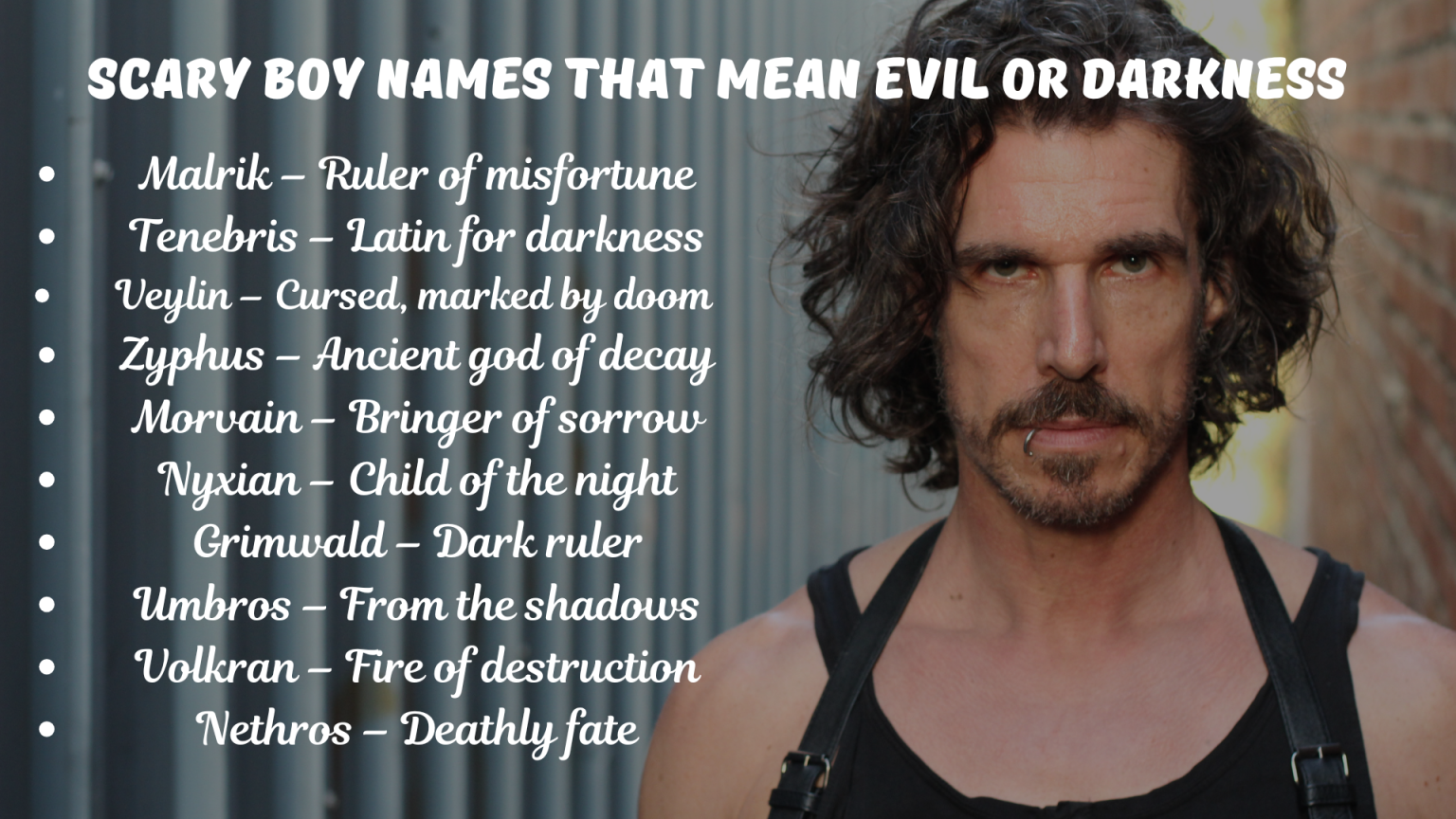 200+ Evil Names: Sinister & Dark Name Ideas – Akar Print